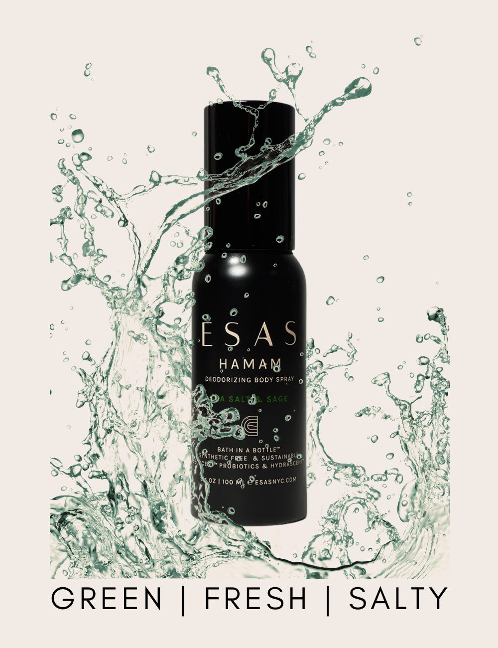 Sea Salt & Sage Hamam Deo Body Spray – Esas Beauty